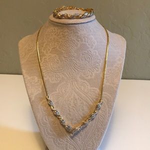 BR KRN | Jewelry | Br Krn Necklace Bracelet Set | Poshmark